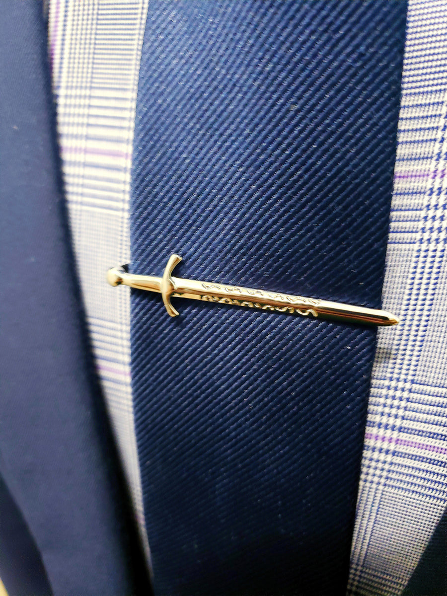 Retro Classic Sword Tie Bar | Adrian's Ties and More